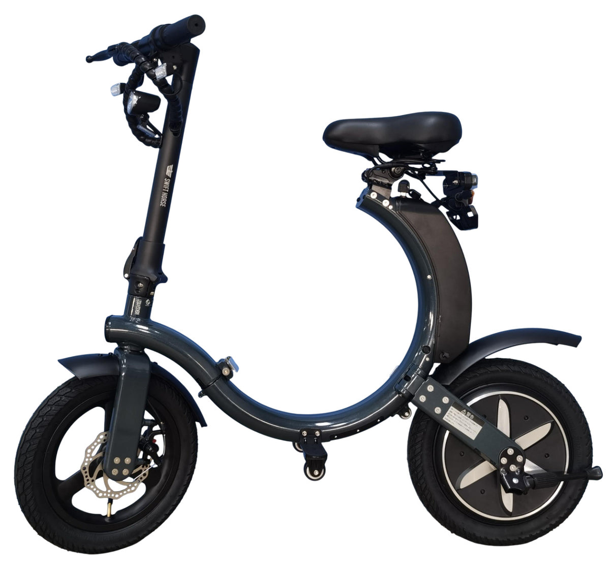 SWIFT HORSE K2 ver.2 特定小型原付電動バイク アジュールブルー | 折りたたみ 公道走行可 – SWIFT HORSE SHOP